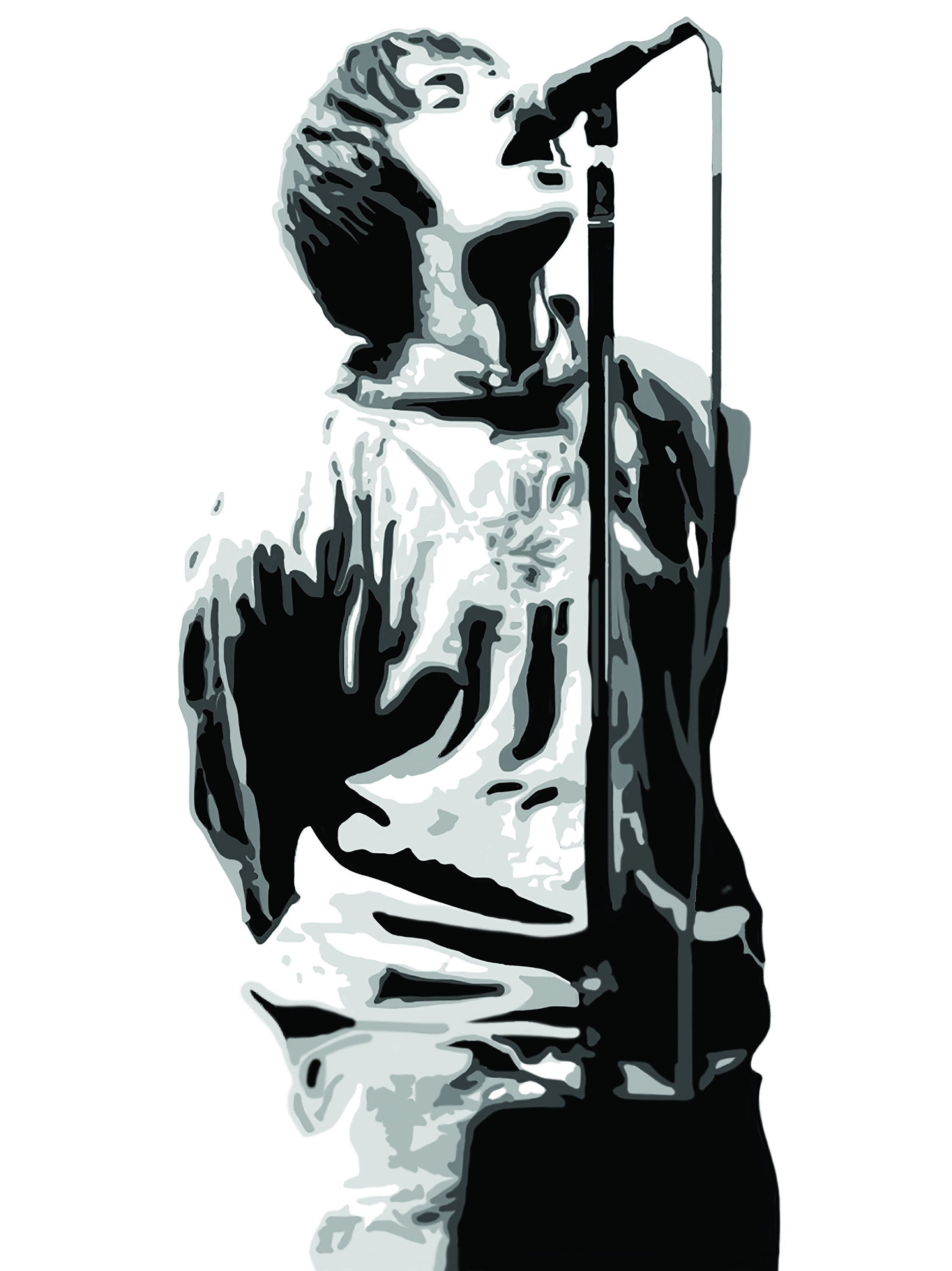 Liam Gallagher, Oasis. Iconic Original Art.instant Download. Printable ...
