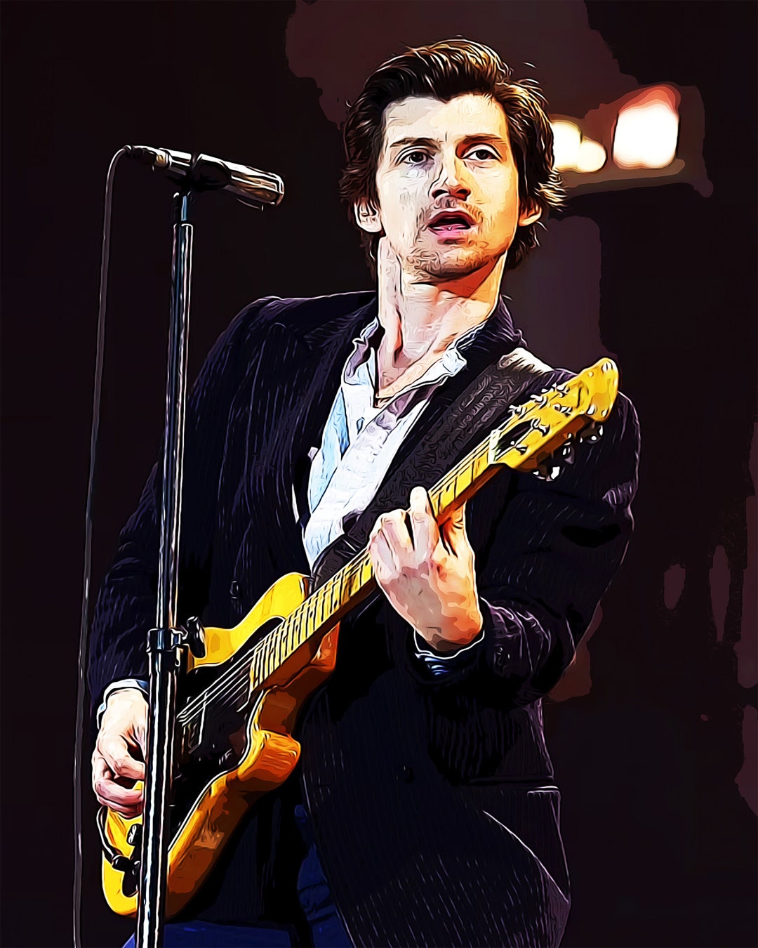 Alex Turner. Arctic Monkeys A3 Poster Print. Gift Idea Fro Alex Turner ...