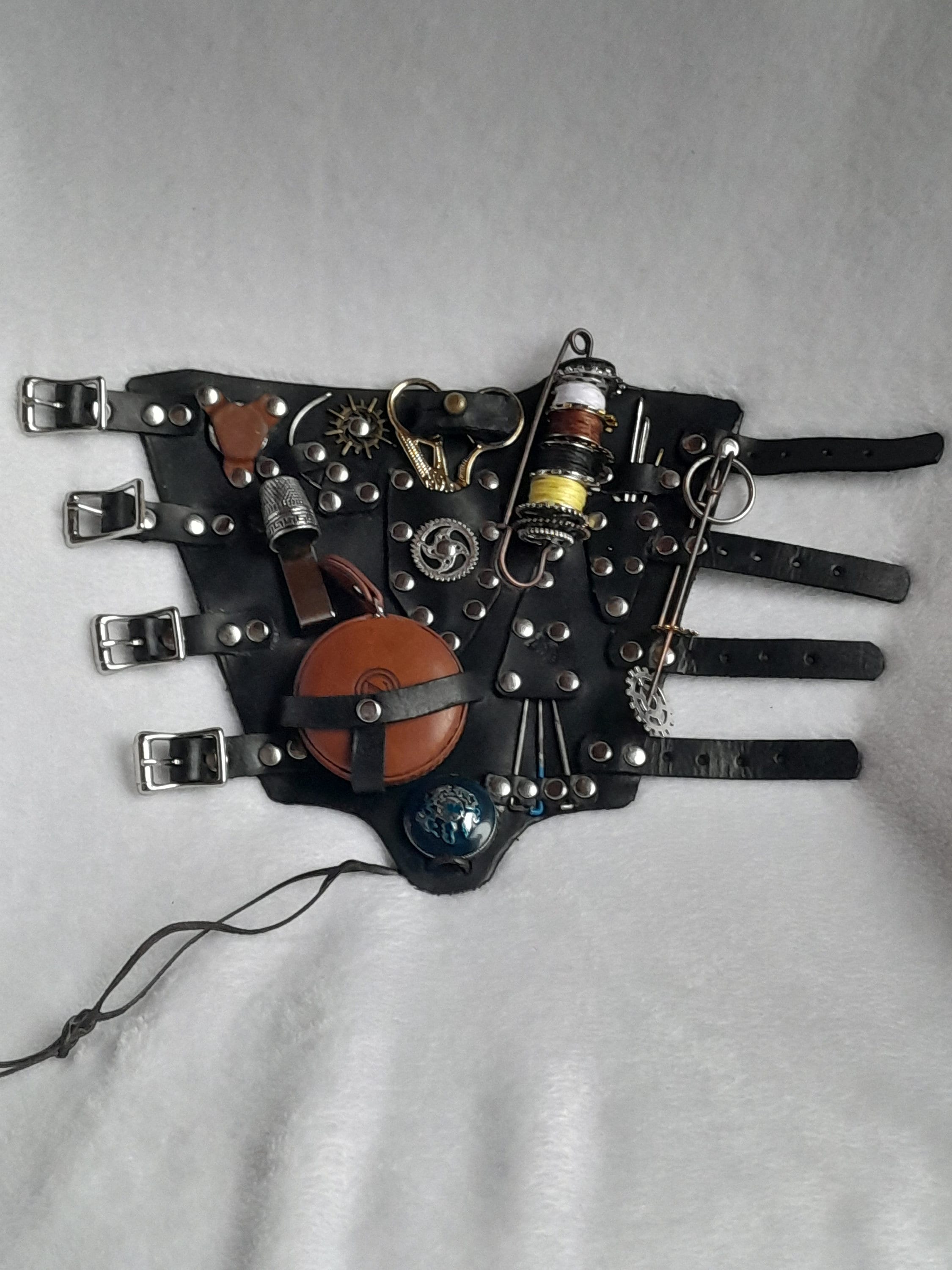 The Steamstress Tool Kit Wrist Bracer / Gauntlet Cuff. for Seamstress ...