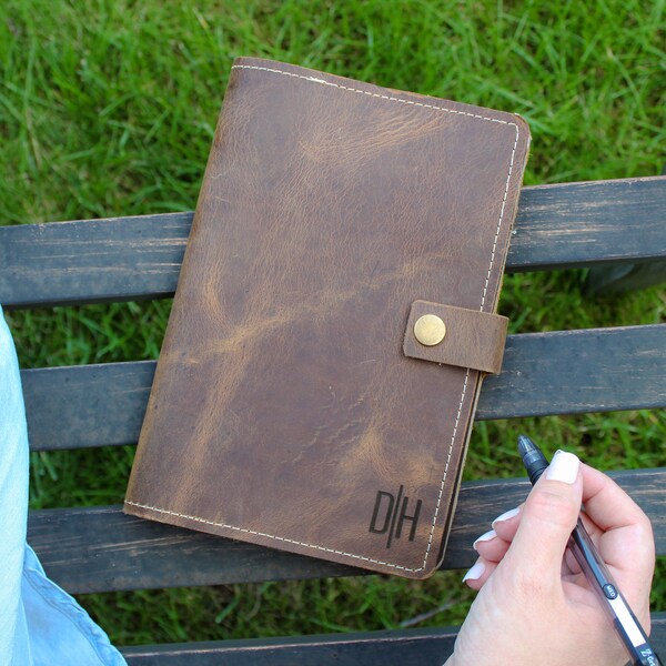 Leather Notepad - Etsy