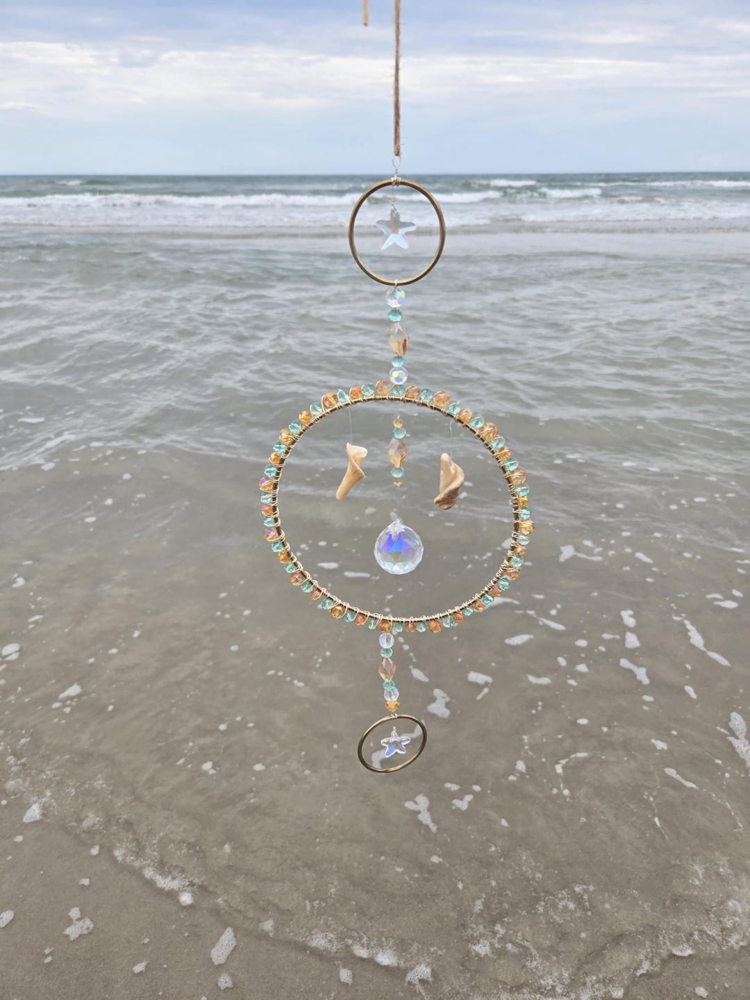 Starfish Sun/light Catcher - Etsy