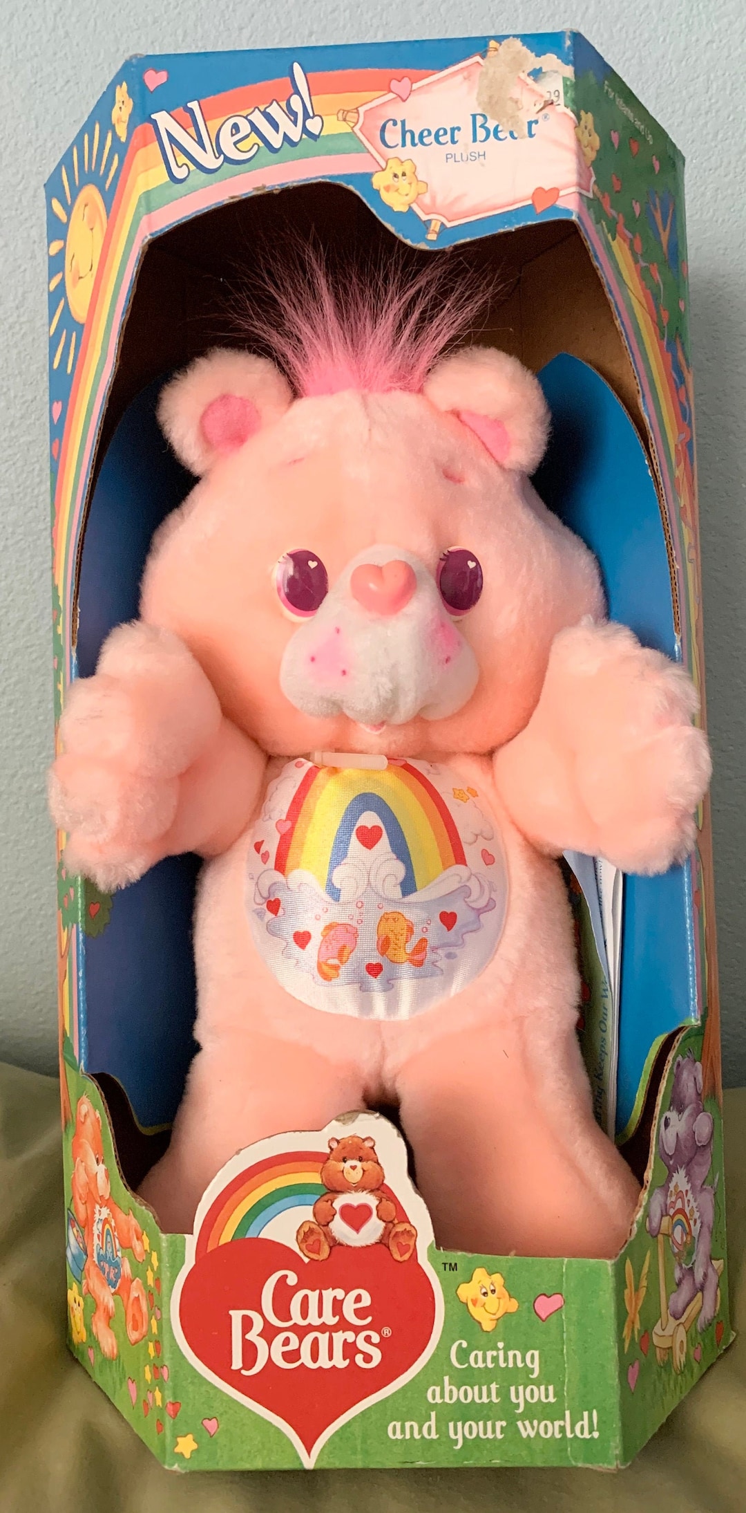 Cheer Bear Care Bear Plush - Etsy