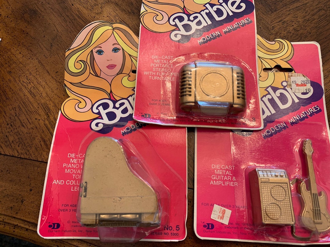 Barbie Die Cast Miniatures - Etsy