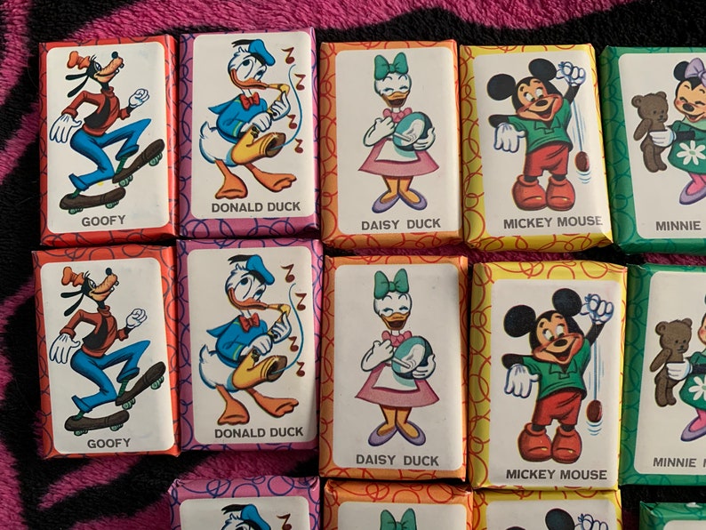 Walt Disney Soaky Soap Bars/vintage - Etsy