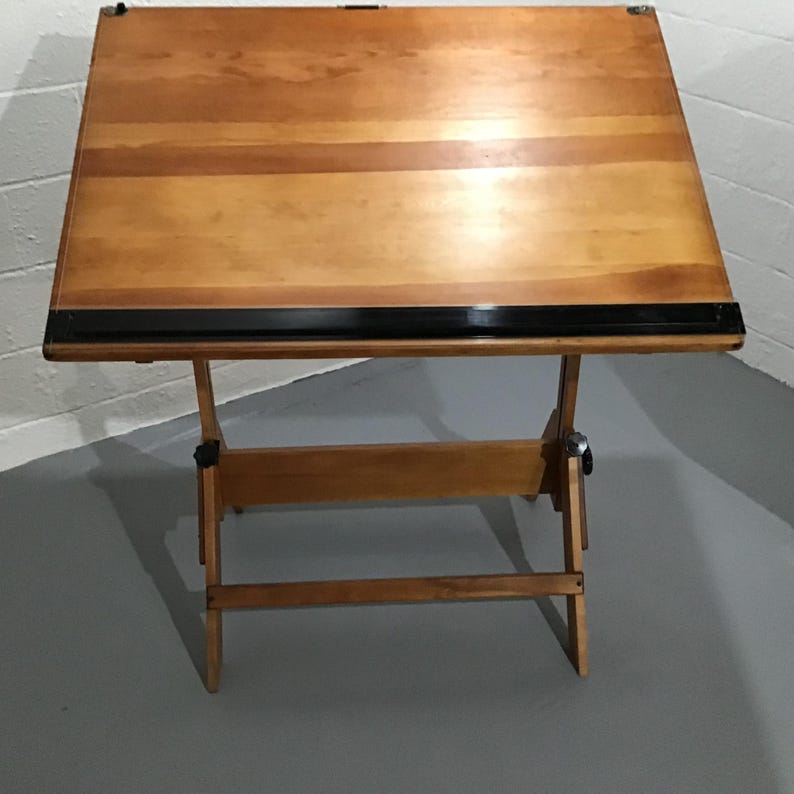Vintage Drafting Table - Etsy