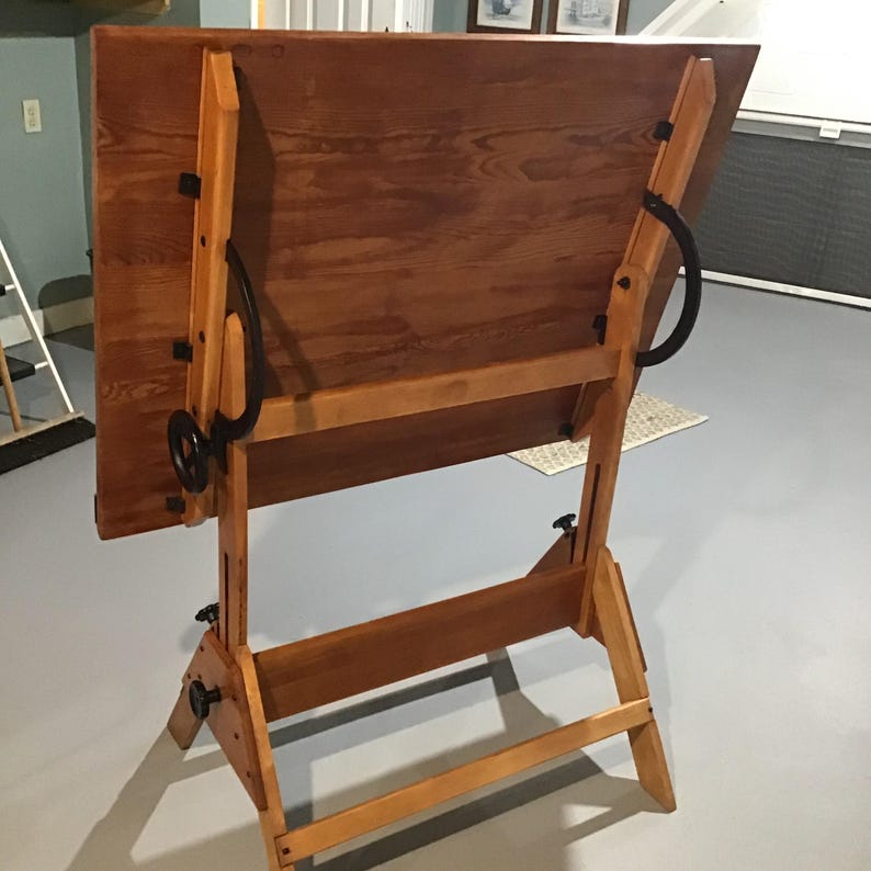 Vintage Drafting Table - Etsy