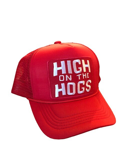 High on the Hogs Trucker Hat - Etsy