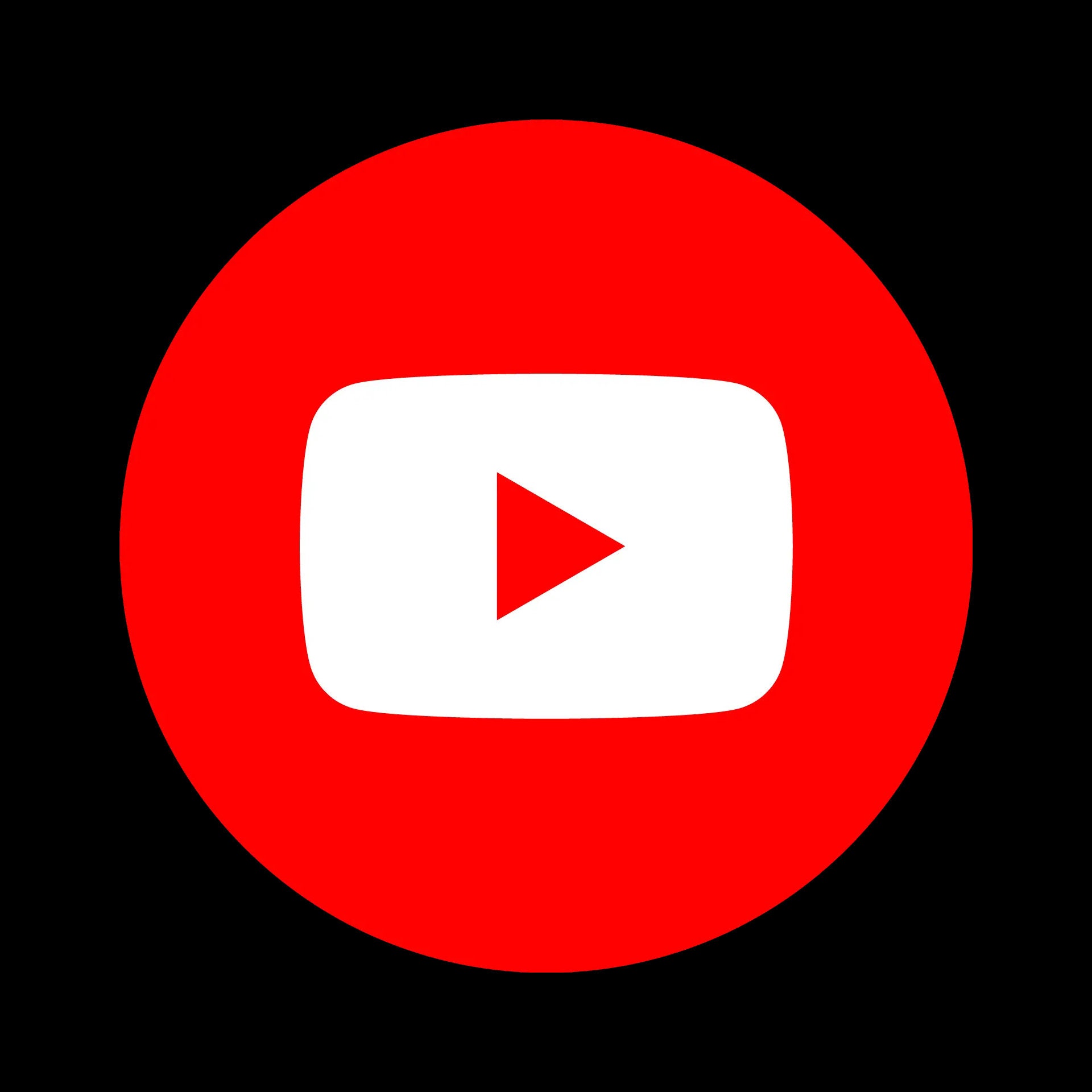3D Spinning Youtube Logo - Etsy