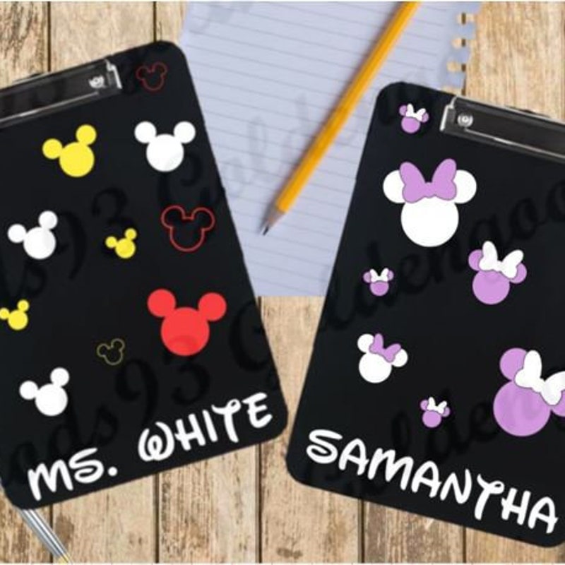 Mickey and Minnie Office - Etsy