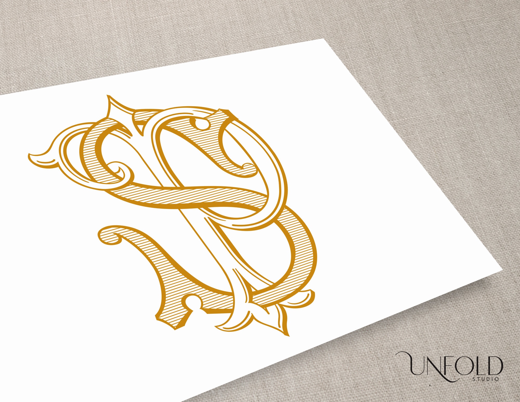 PS or SP Name Initials, Classic Monograms, Wedding Monogram, Duogram ...