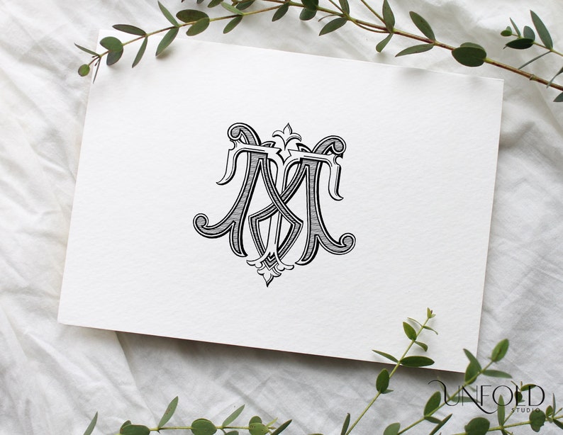 TM 0r TM Name Initials, Classic Monograms, Wedding Monogram, Duogram ...