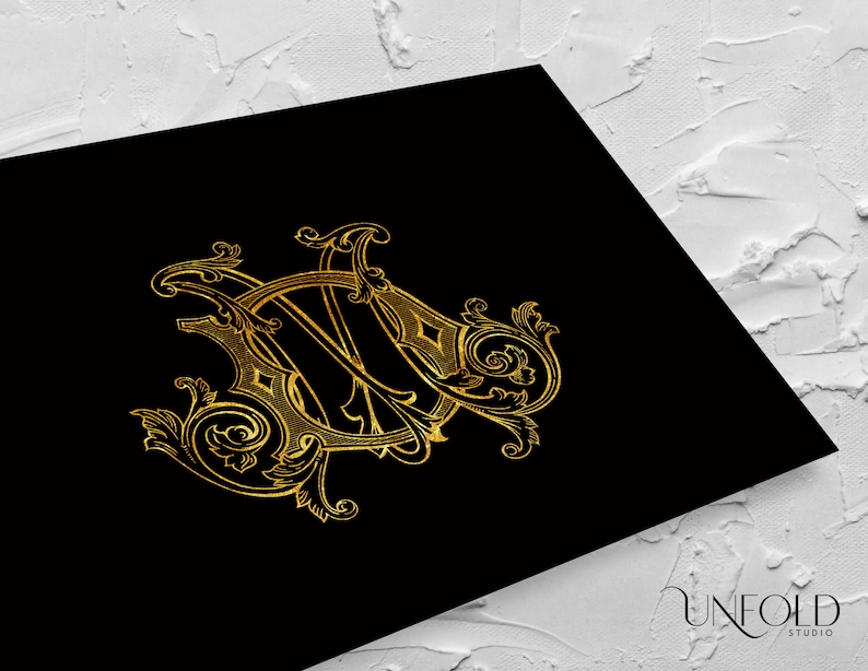 D & M Vintage Monograms Wedding Monogram Digital Download - Etsy