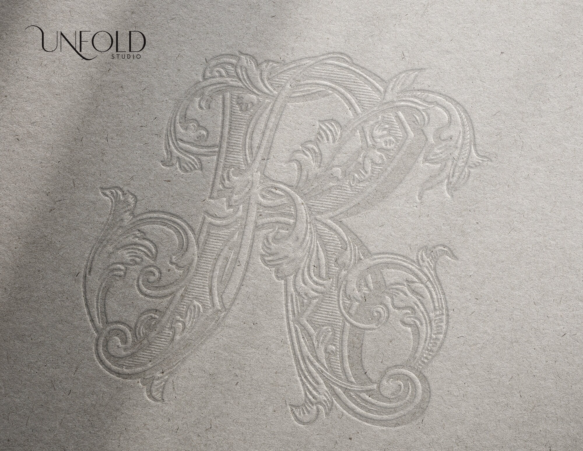 K R Name Initials Vintage Monograms wedding monogram | Etsy