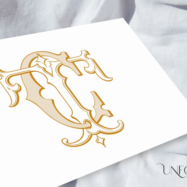 Monogram Letter T - Etsy