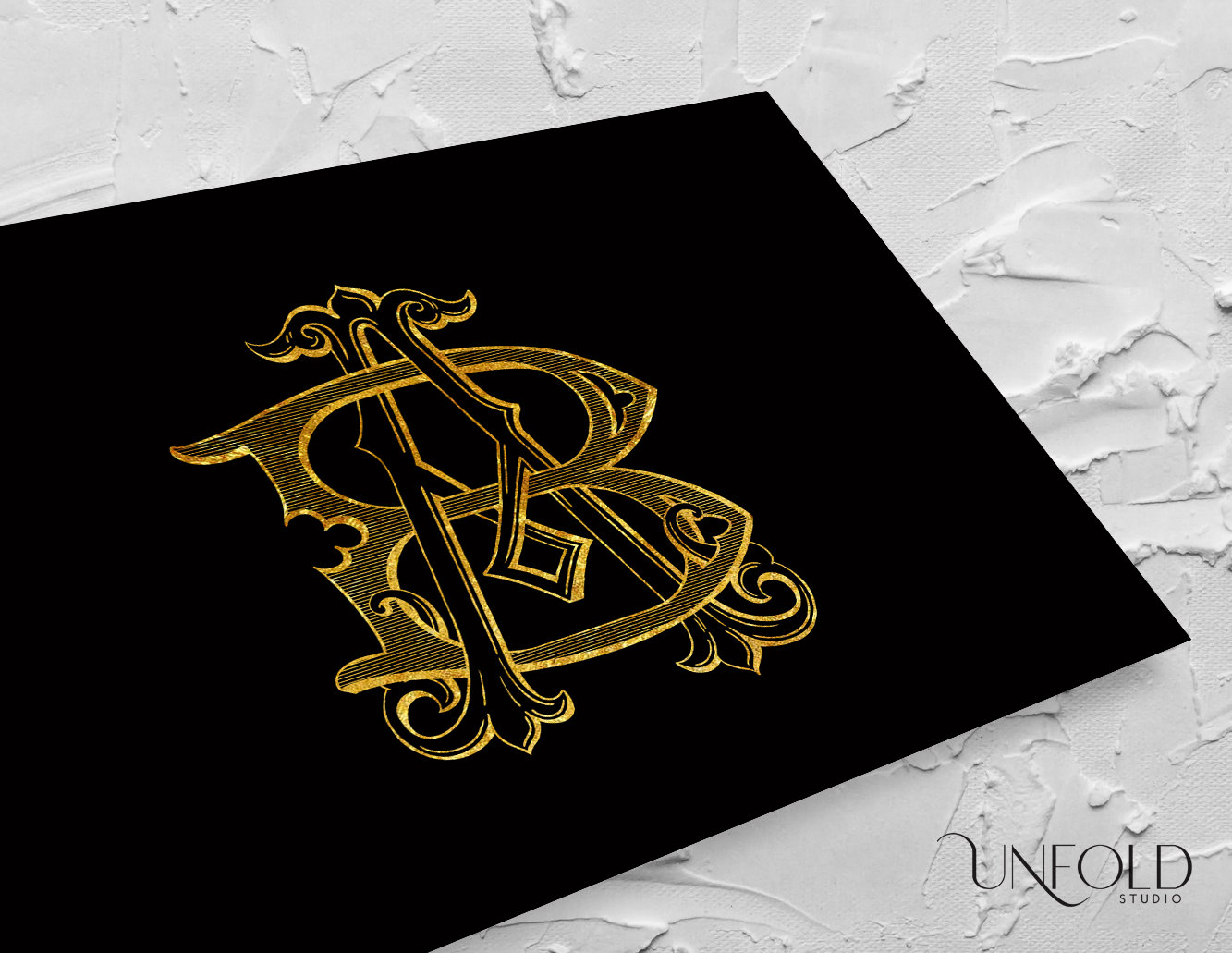 A and B Monogram Initials, Classic Monograms, Two Initial Wedding ...