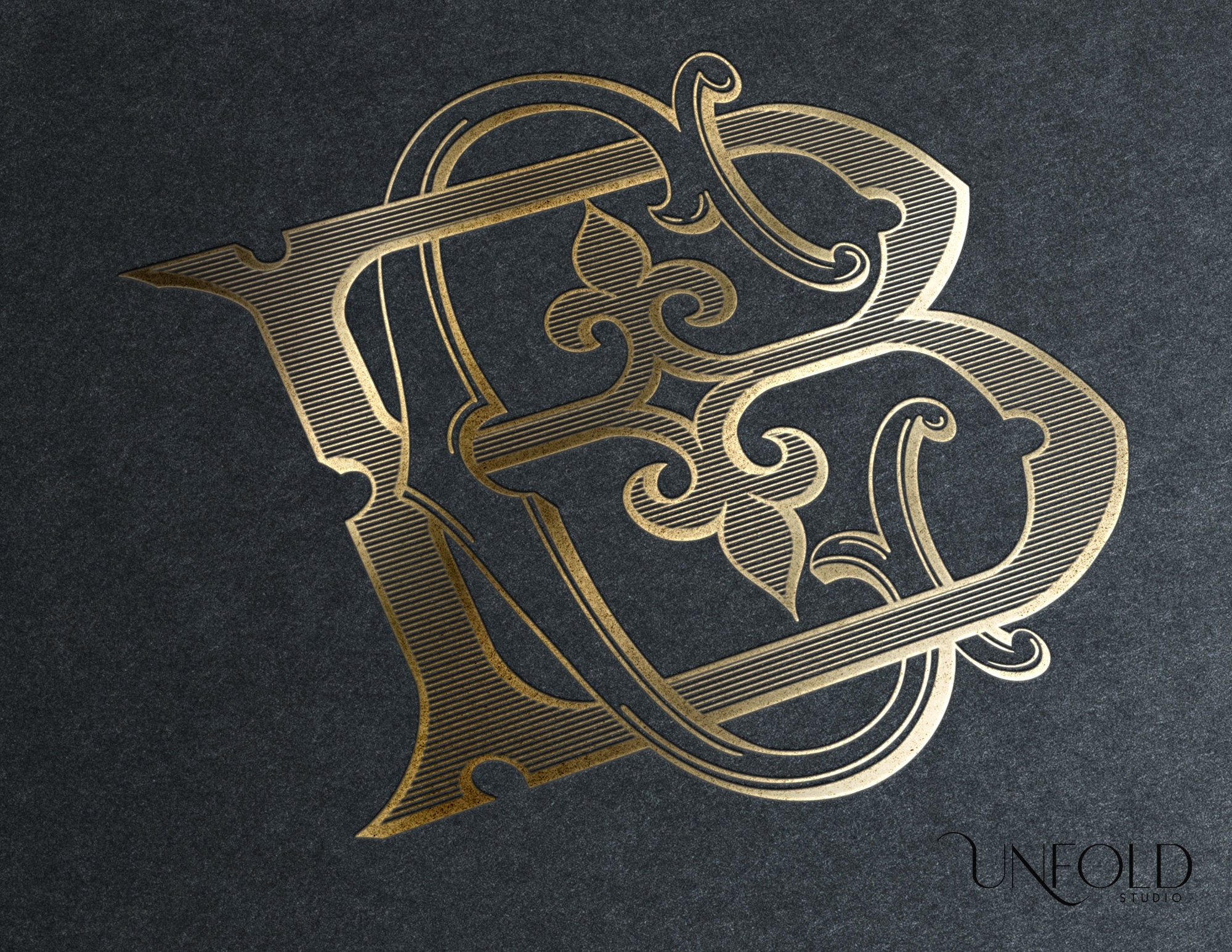 CB or BC Name Initials Classic Monograms Wedding Monogram - Etsy