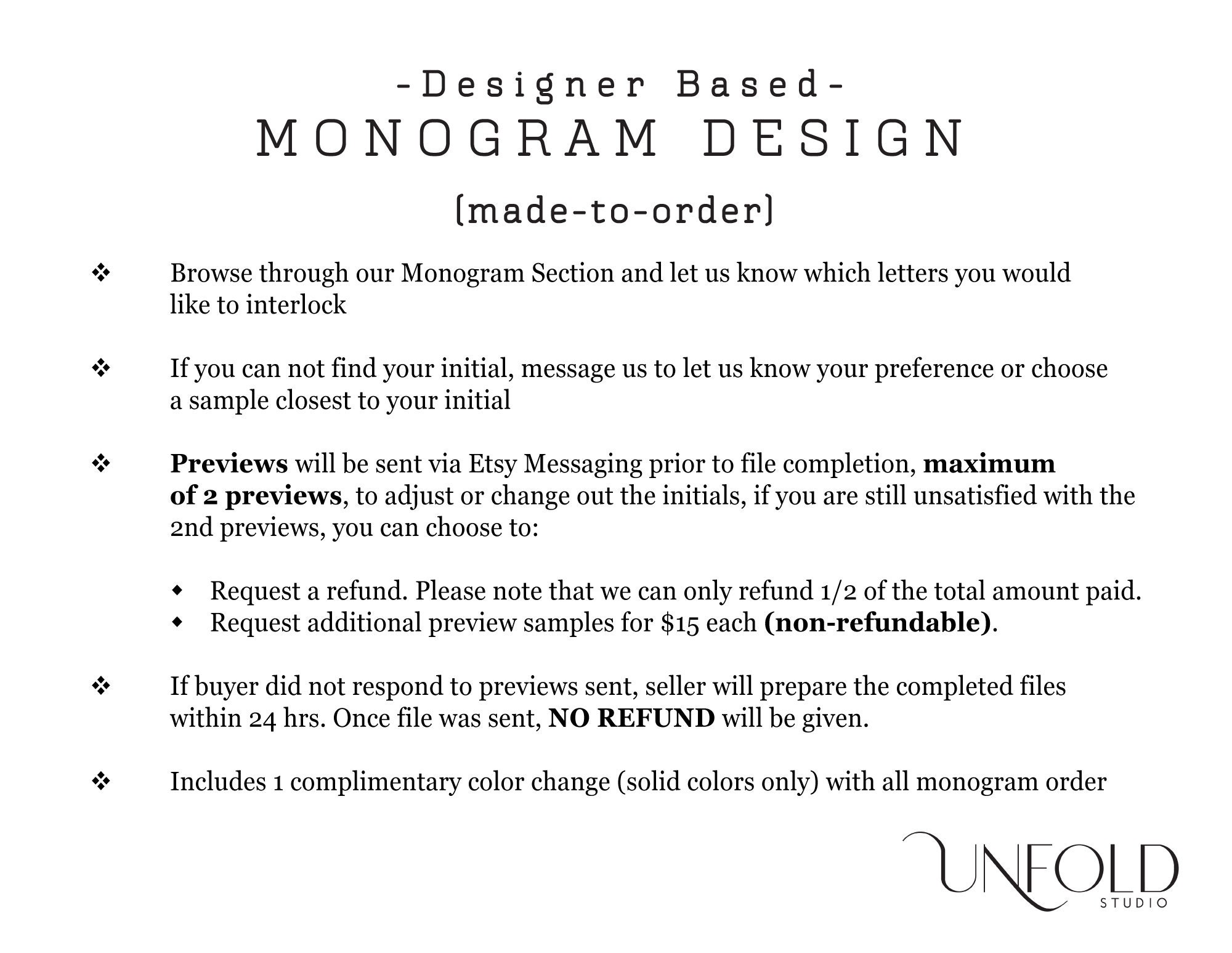 3 Initials Designer Based Monograms Made With Pre-made Letters ...