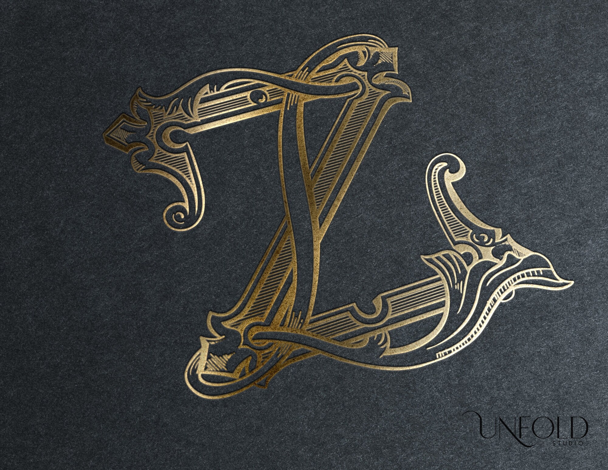 L & Z Vintage Monograms, Wedding Monogram, Digital Download, Interwoven ...