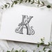 A & K Name Initials, Classic Monograms, Wedding Monogram, Duogram ...