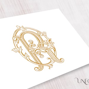 O and R Interlocking Monograms, Wedding Monogram, Digital Download ...