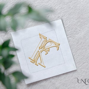 Couple's Monogram Design, Classic Monograms, Wedding Monogram, Duogram ...