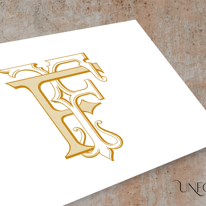 Monogram Letter T - Etsy