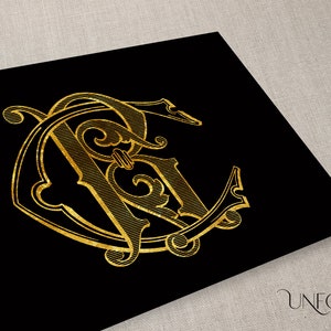 C & R Name Initials, Classic Monograms, Wedding Monogram, Duogram ...