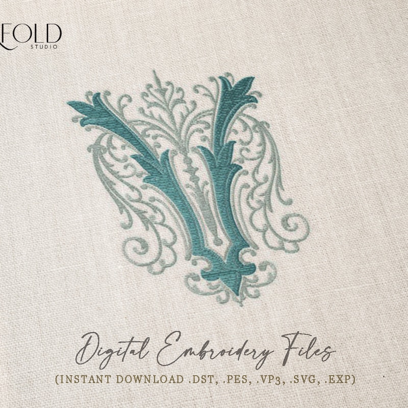 Swirl Monogram - Etsy