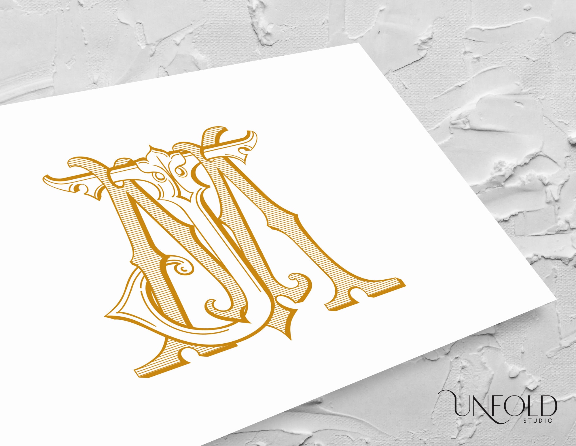 JM or MJ Name Initials Classic Monograms Wedding Monogram - Etsy