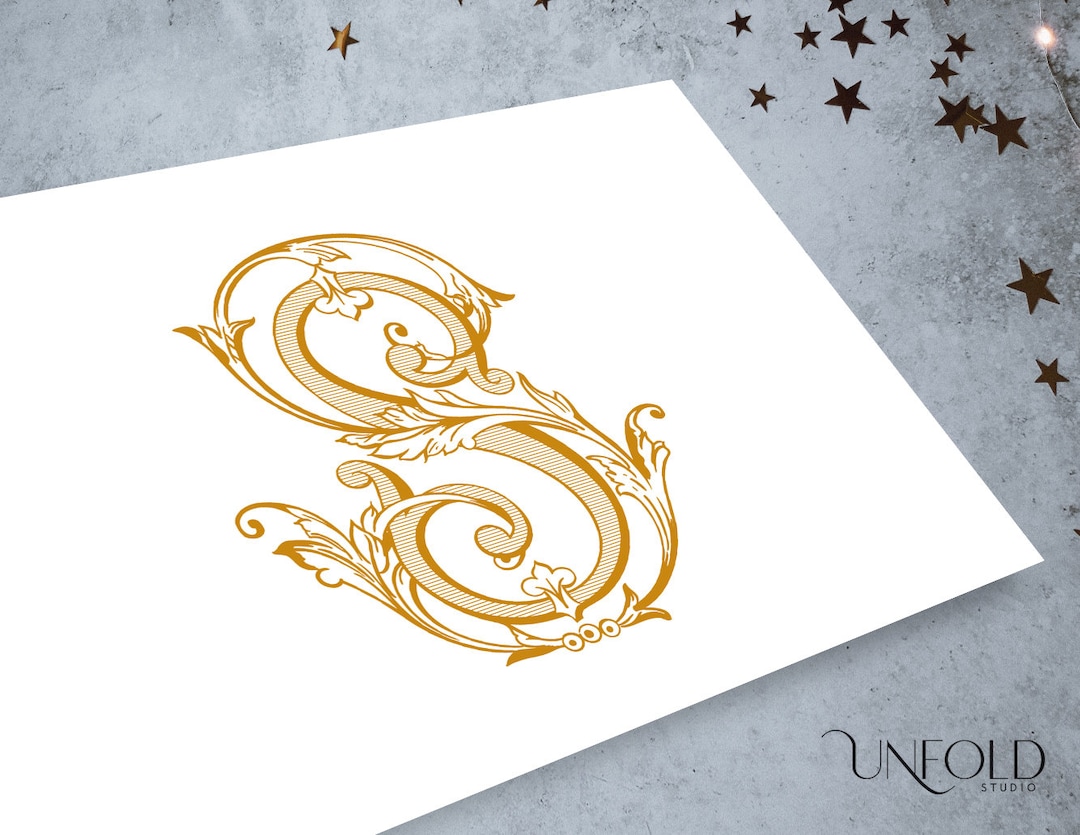 S & S Name Initials, Classic Monograms, Wedding Monogram, Two Monogram ...