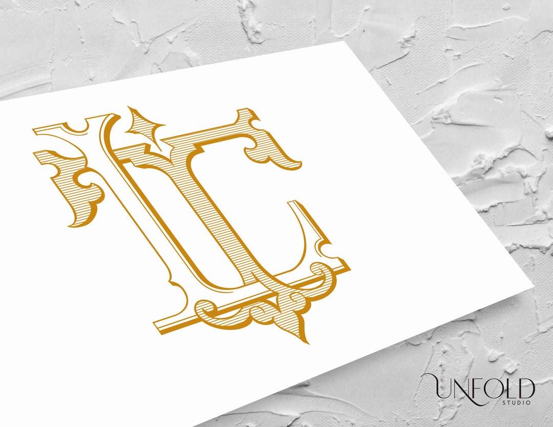 T & L Name Initials, Classic Monograms, Wedding Monogram, Duogram ...