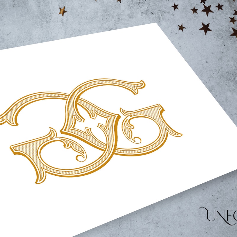 G Monogram Svg - Etsy