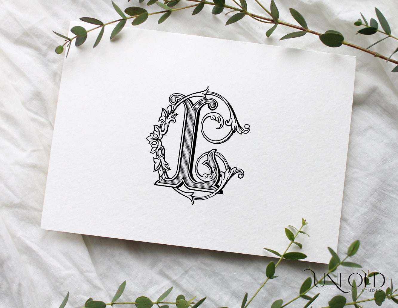 Printable Monograms, Assembled by Intertwining Pre-designed Letters ...