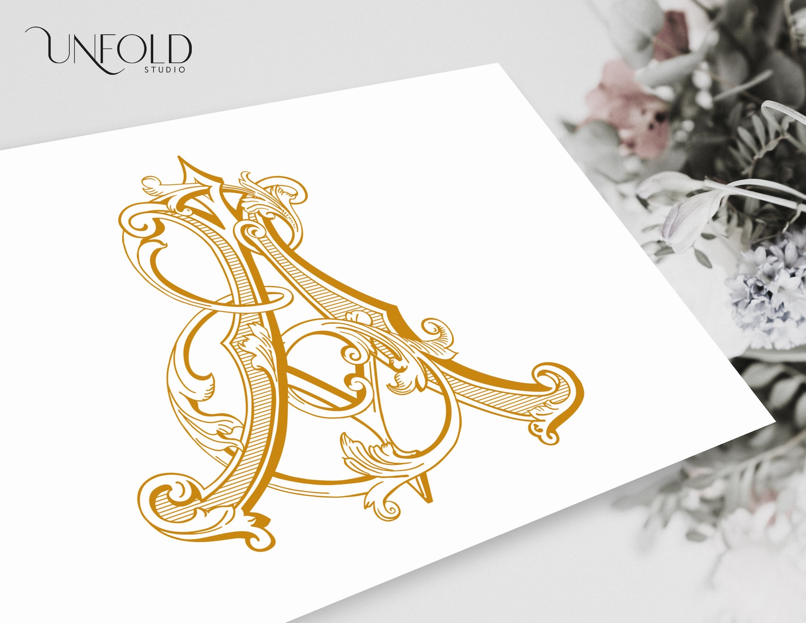 Iniciales de nombre, monogramas vintage, monograma de boda, duograma ...