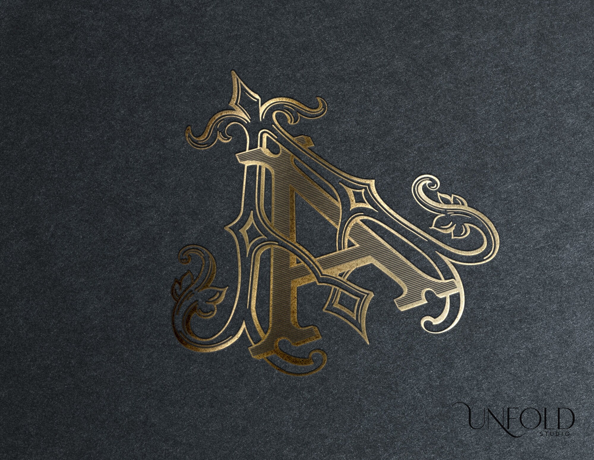 A & A Name Initials Classic Monograms Wedding Monogram - Etsy