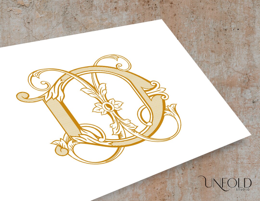 Vintage Interlocking Monograms, Wedding Monogram, Digital Download ...