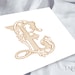 J,R Name Initials,vintage Monograms, Wedding Monogram, Two Initials ...