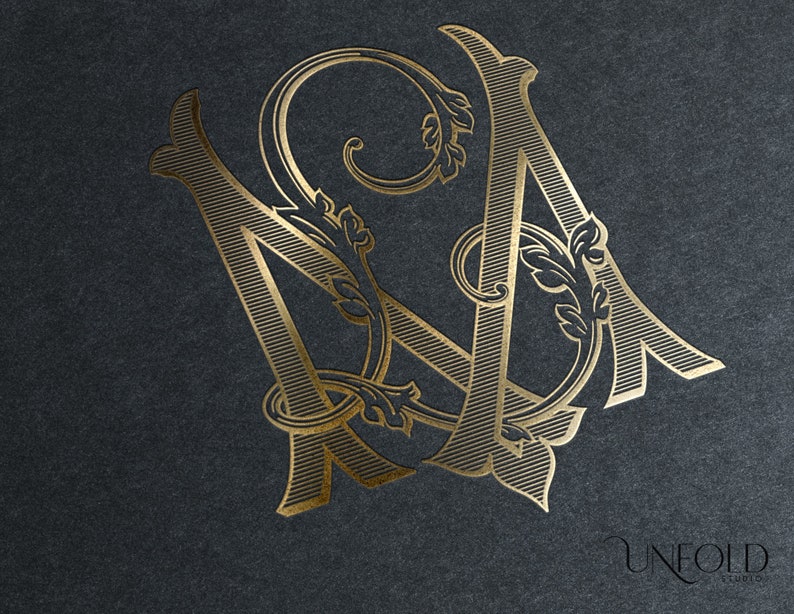 ML or LM Name Initials, Classic Monograms, Wedding Monogram, Duogram ...