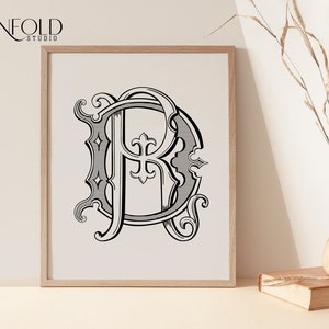 Classic Interlocking Monograms Wedding Monogram Digital | Etsy