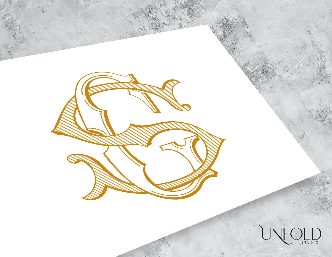 GS or SG Name Initials, Classic Monograms, Wedding Monogram, Digital ...