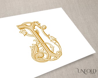 D & D Name Initials, Classic Monograms, Wedding Monogram, Two Letter D ...