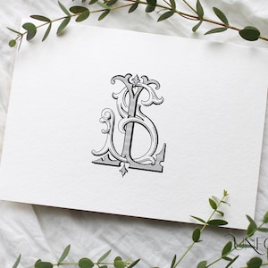 SL or LS Name Initials, Classic Monograms, Wedding Monogram, Duogram ...