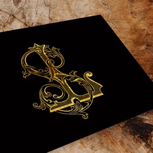 SL or LS Name Initials, Classic Monograms, Wedding Monogram, Duogram ...