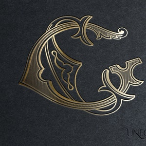 CG or GC Name Initials, Classic Monograms, Wedding Monogram, Duogram ...
