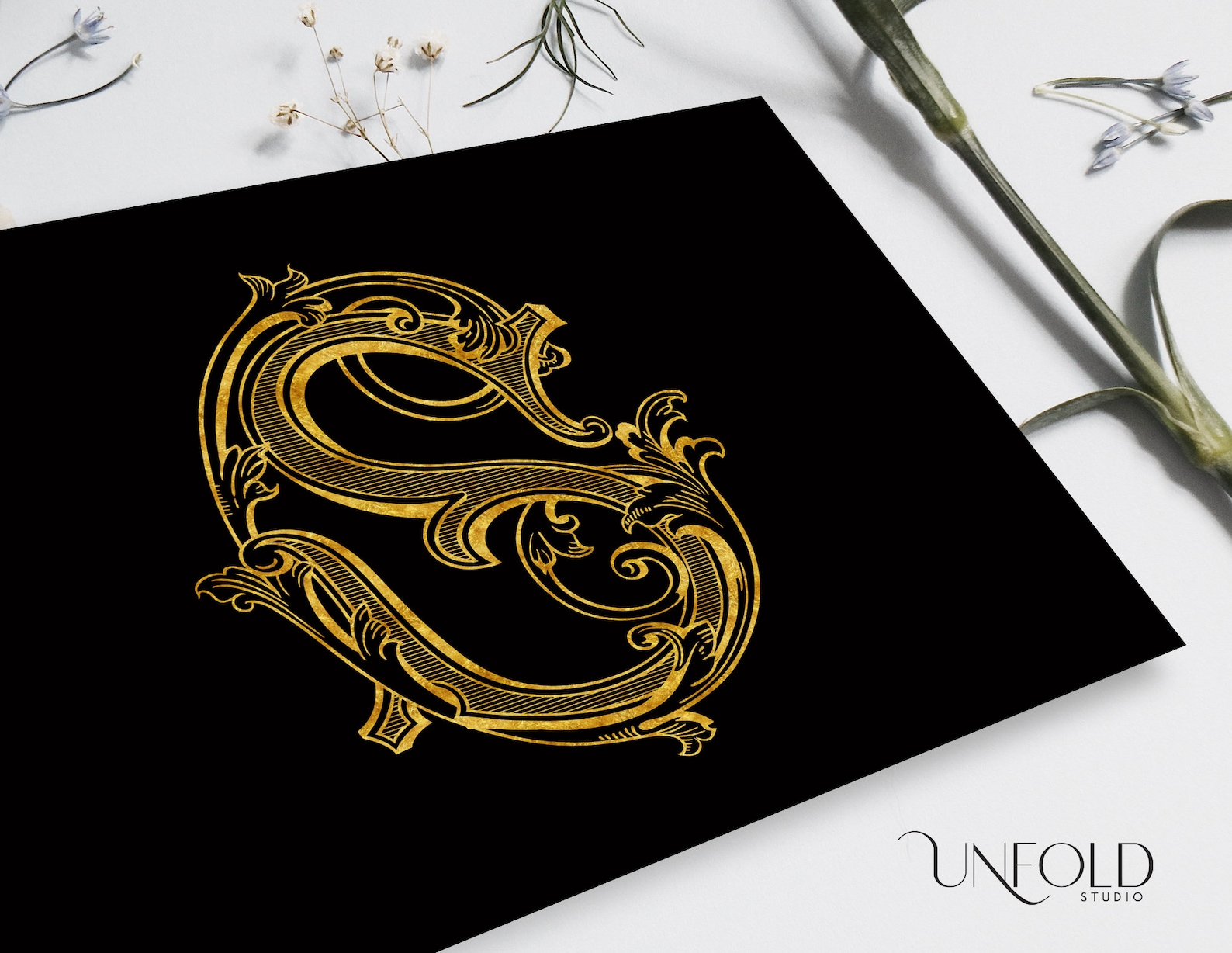 CS or SC Name Initials, Vintage Monograms, Wedding Monogram, Duogram ...