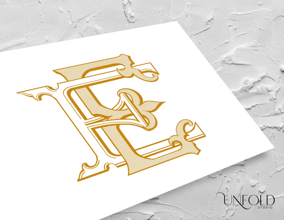 E & E Name Initials, Classic Monograms, Wedding Monogram, E and E ...