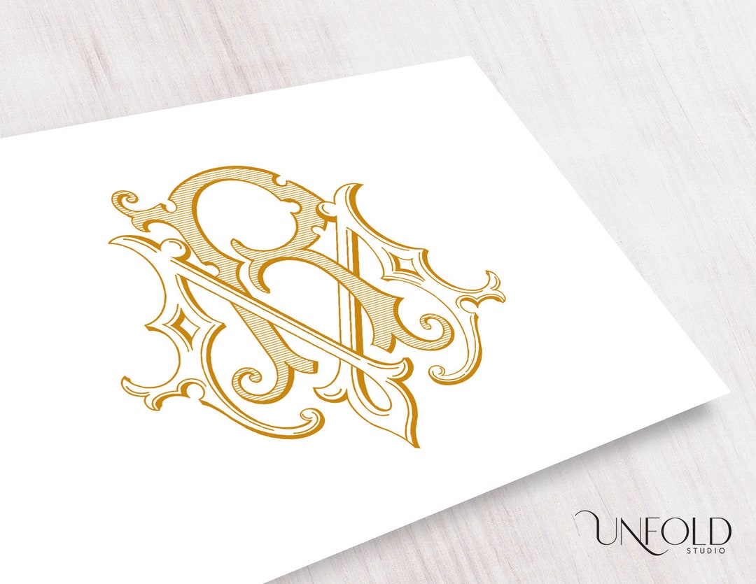 M & R Name Initials, Classic Monograms, Wedding Monogram, Duogram ...