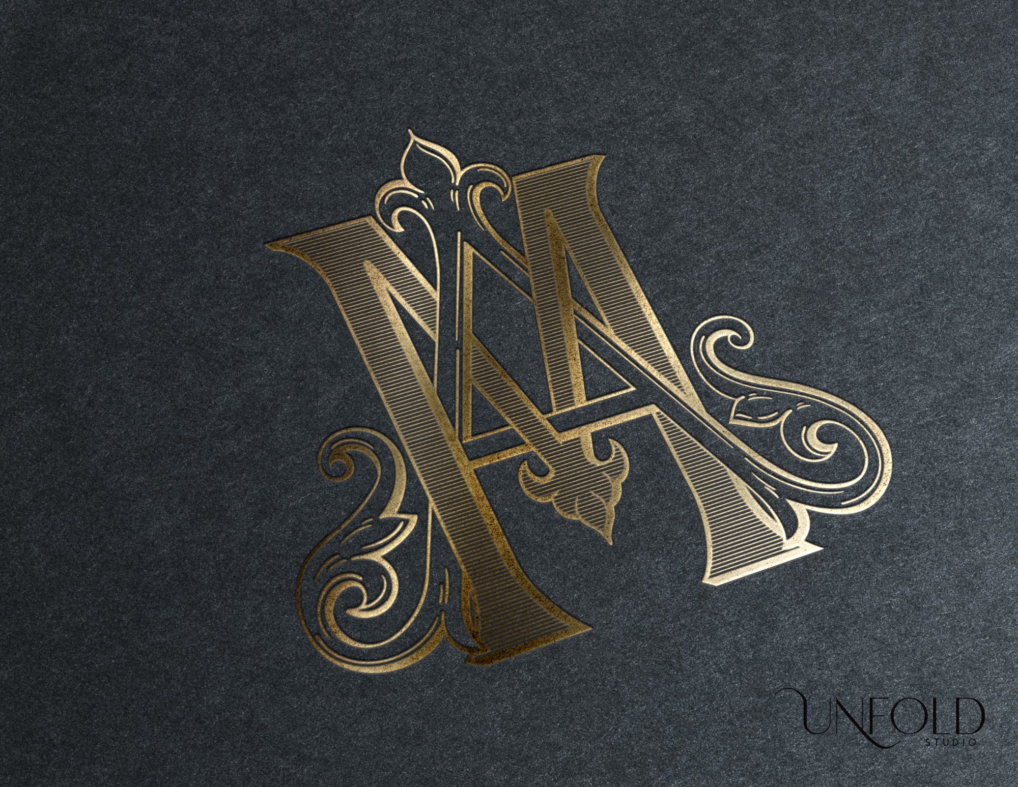 M & A Name Initials, Classic Monograms, Wedding Monogram, Duogram ...