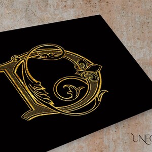 C and D Initials, Vintage Monograms JK, Wedding Monogram, Two Letter ...