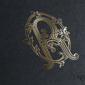 O and R Interlocking Monograms, Wedding Monogram, Digital Download ...